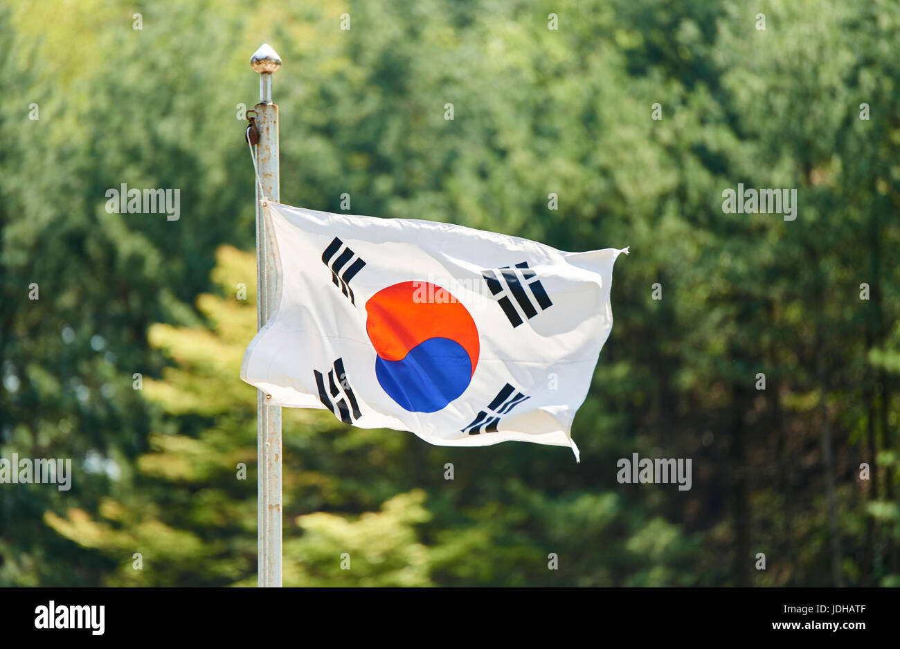 South korean flag design hi-res stock photography and images - Alamy