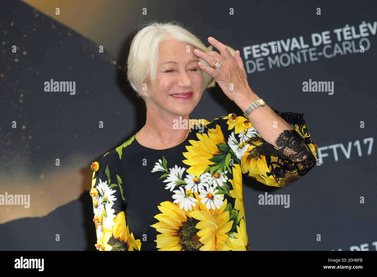 Monte Carlo, 57th Festival of Television. Photocall "Chrystal Nimph ...