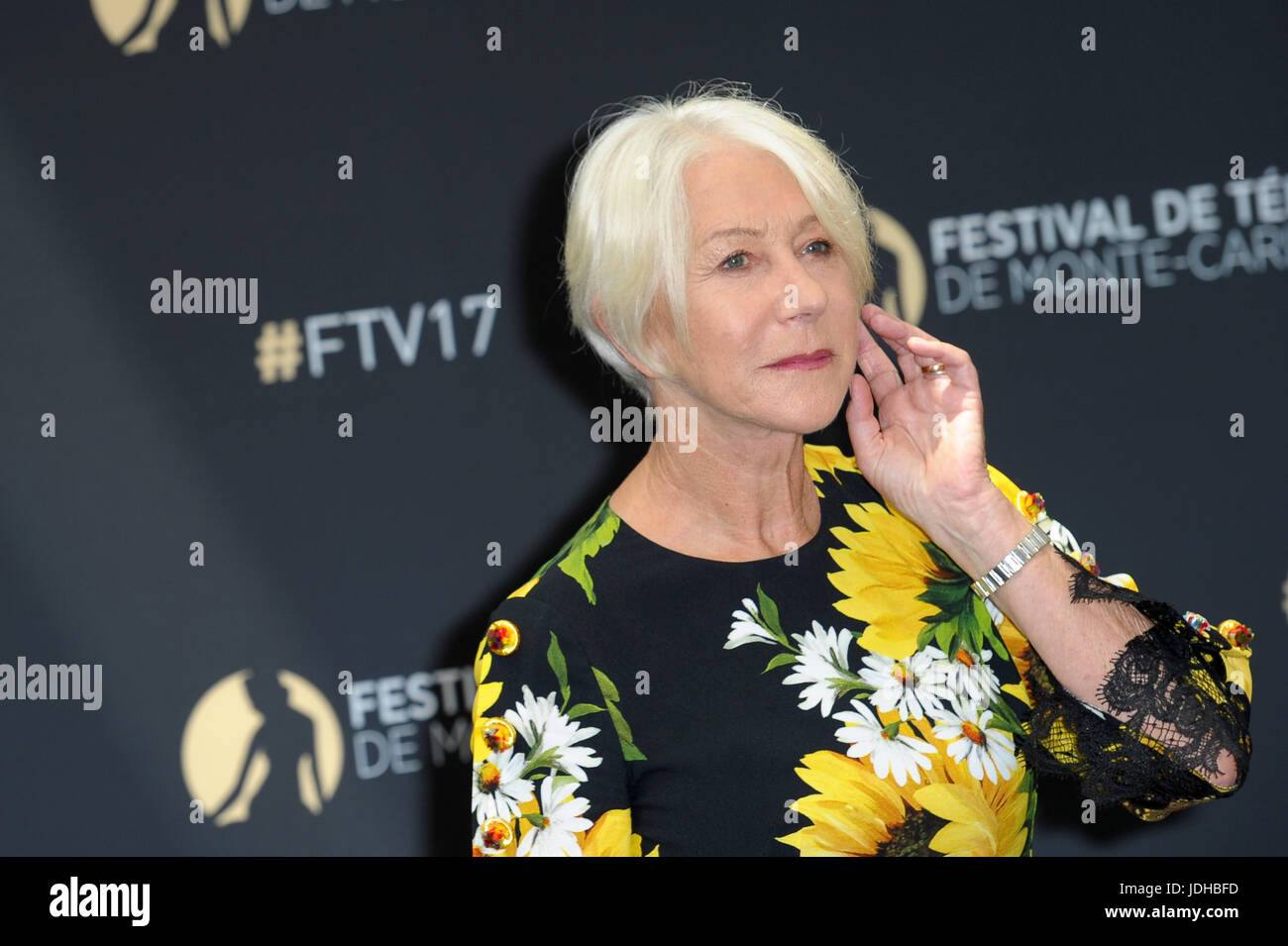 Monte Carlo, 57th Festival of Television. Photocall "Chrystal Nimph ...