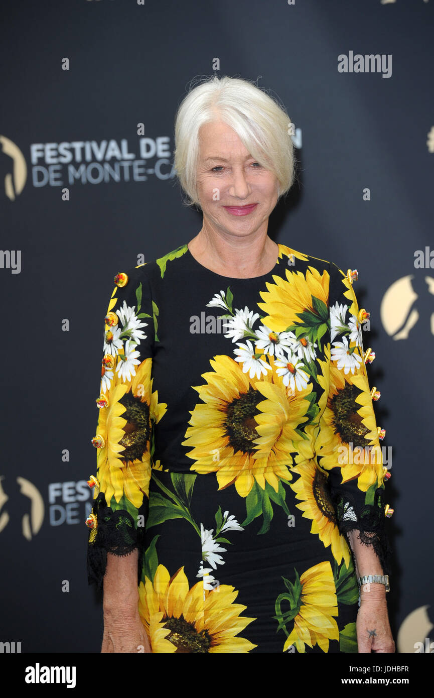 Monte Carlo, 57th Festival of Television. Photocall "Chrystal Nimph ...