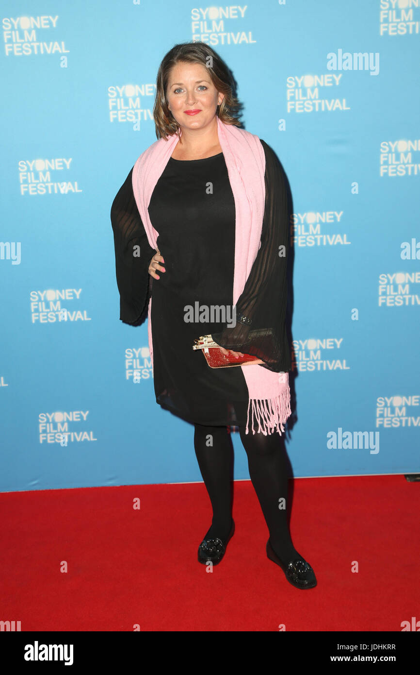 Sarah Monaghan arrives on the red carpet for the Australian Premiere of ...