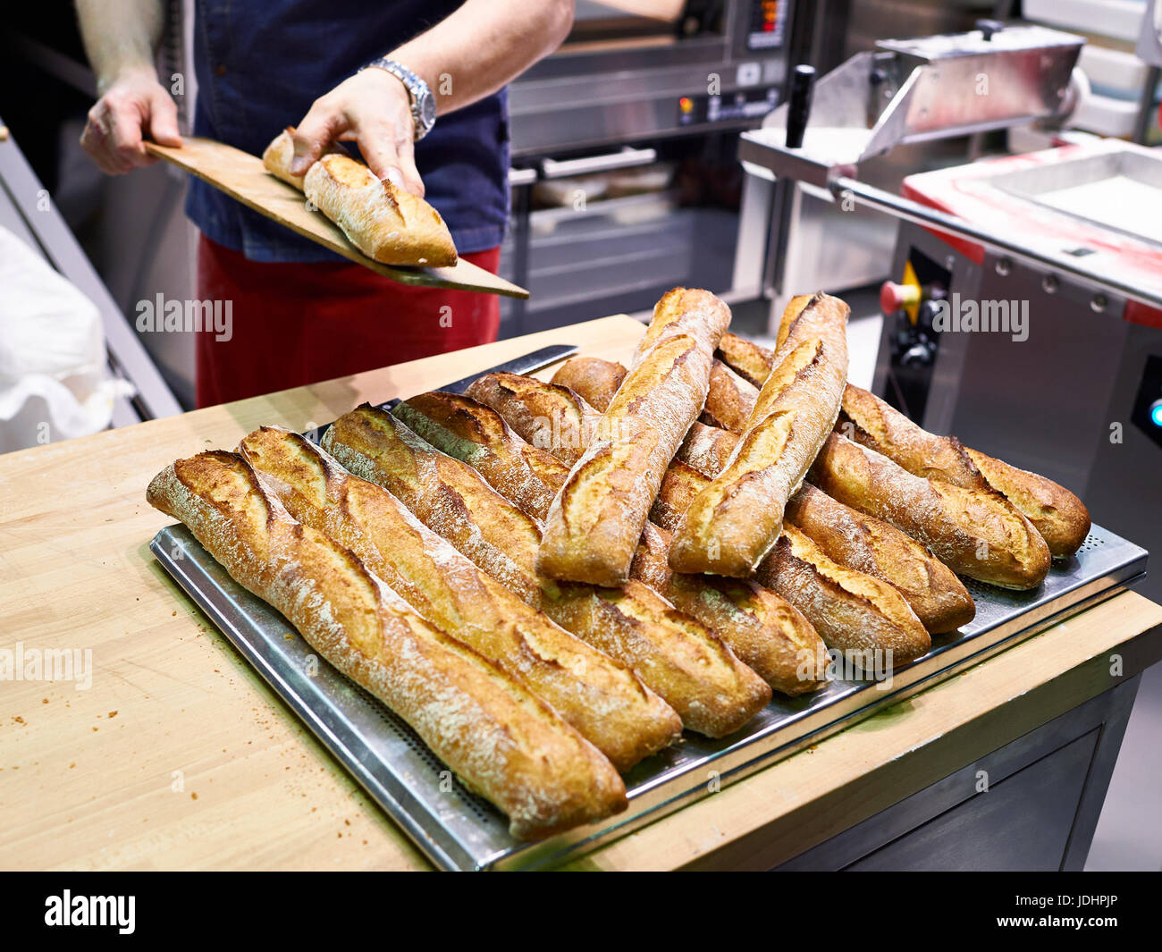 Commercial bread making industrial bakery hi-res stock photography and ...