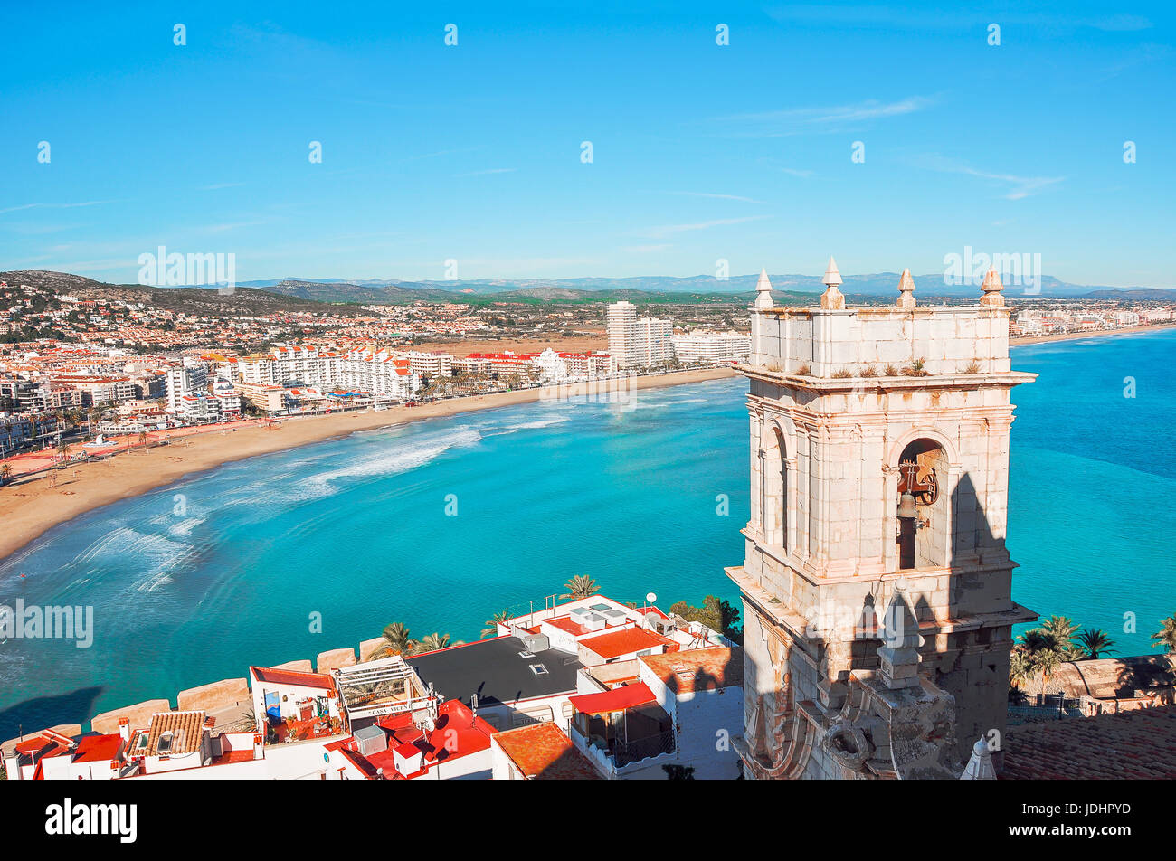Valencia spain pope luna's castle hi-res stock photography and images ...