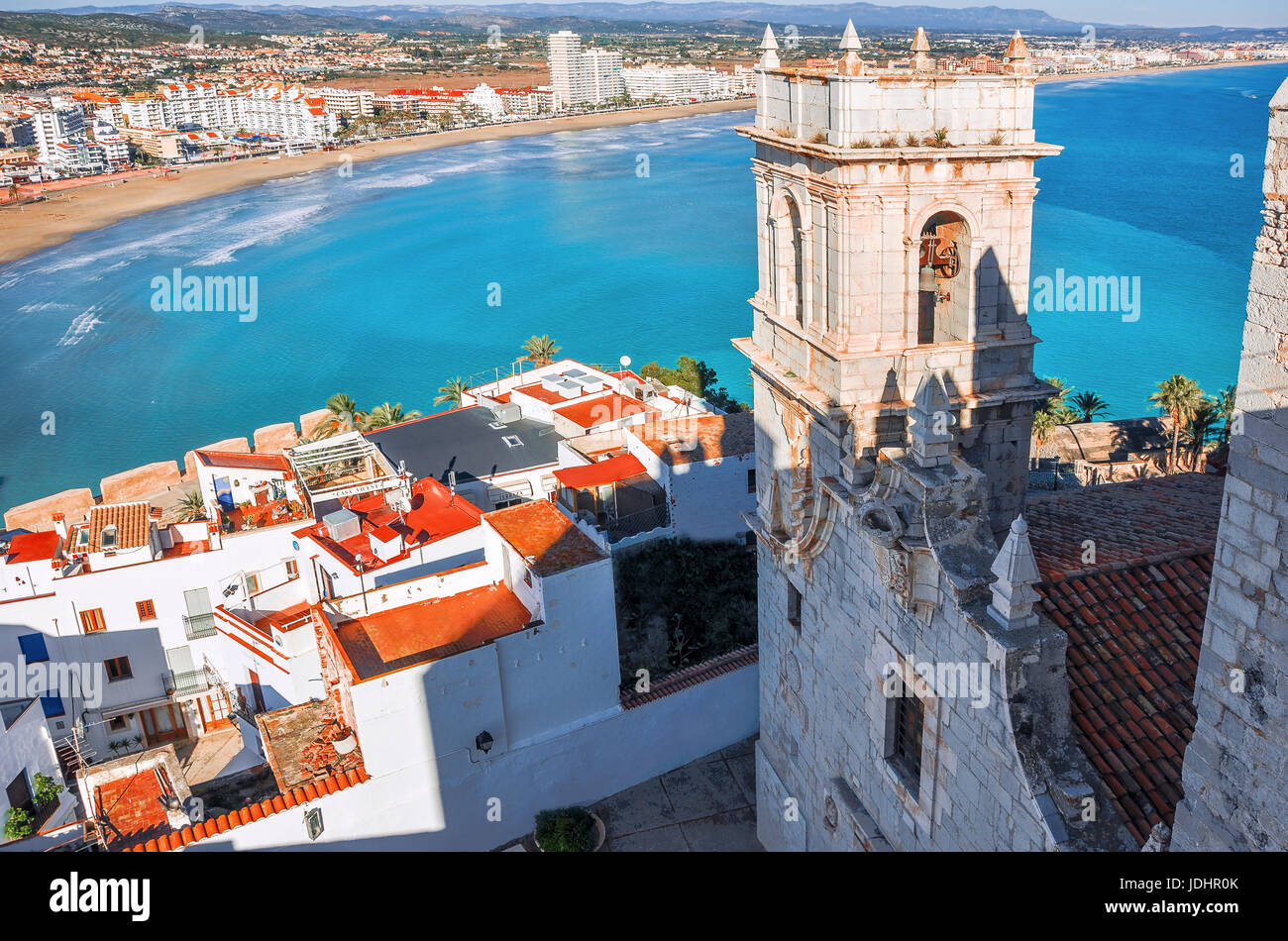 Valencia spain pope luna's castle hi-res stock photography and images ...