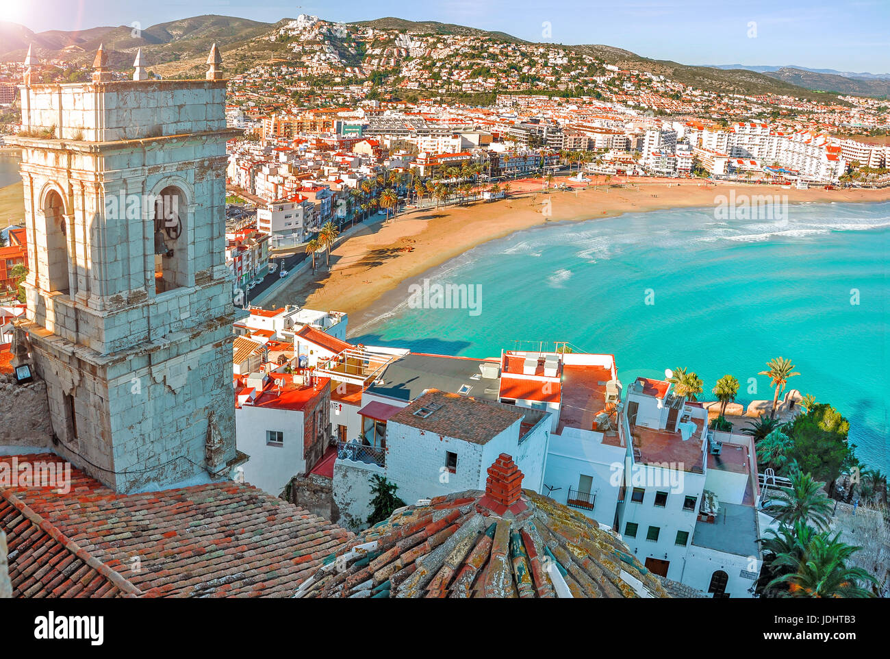 Valencia spain pope luna's castle hi-res stock photography and images ...