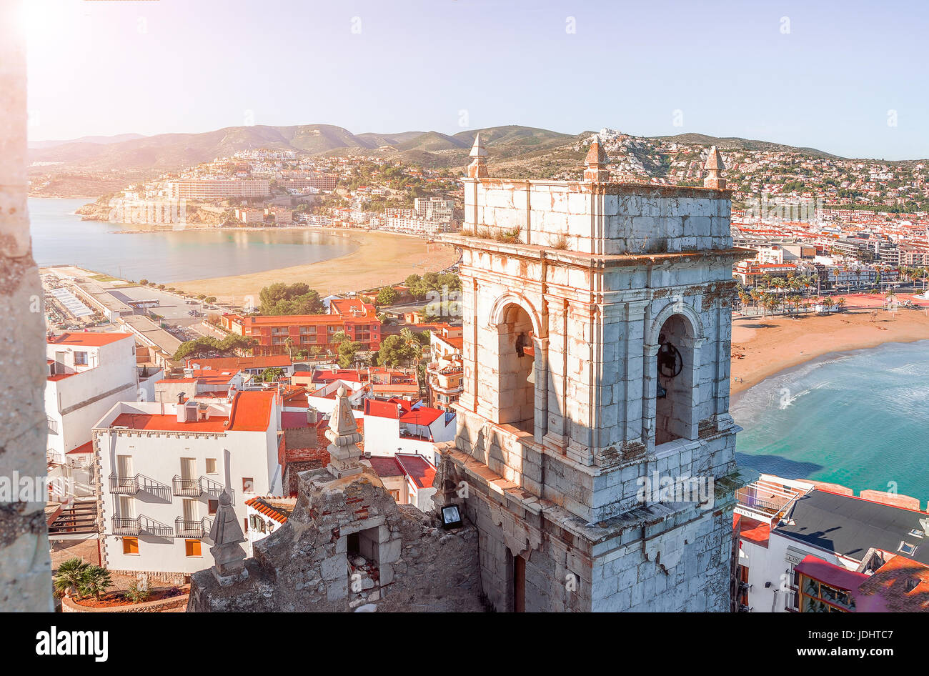 Valencia spain pope luna's castle hi-res stock photography and images ...