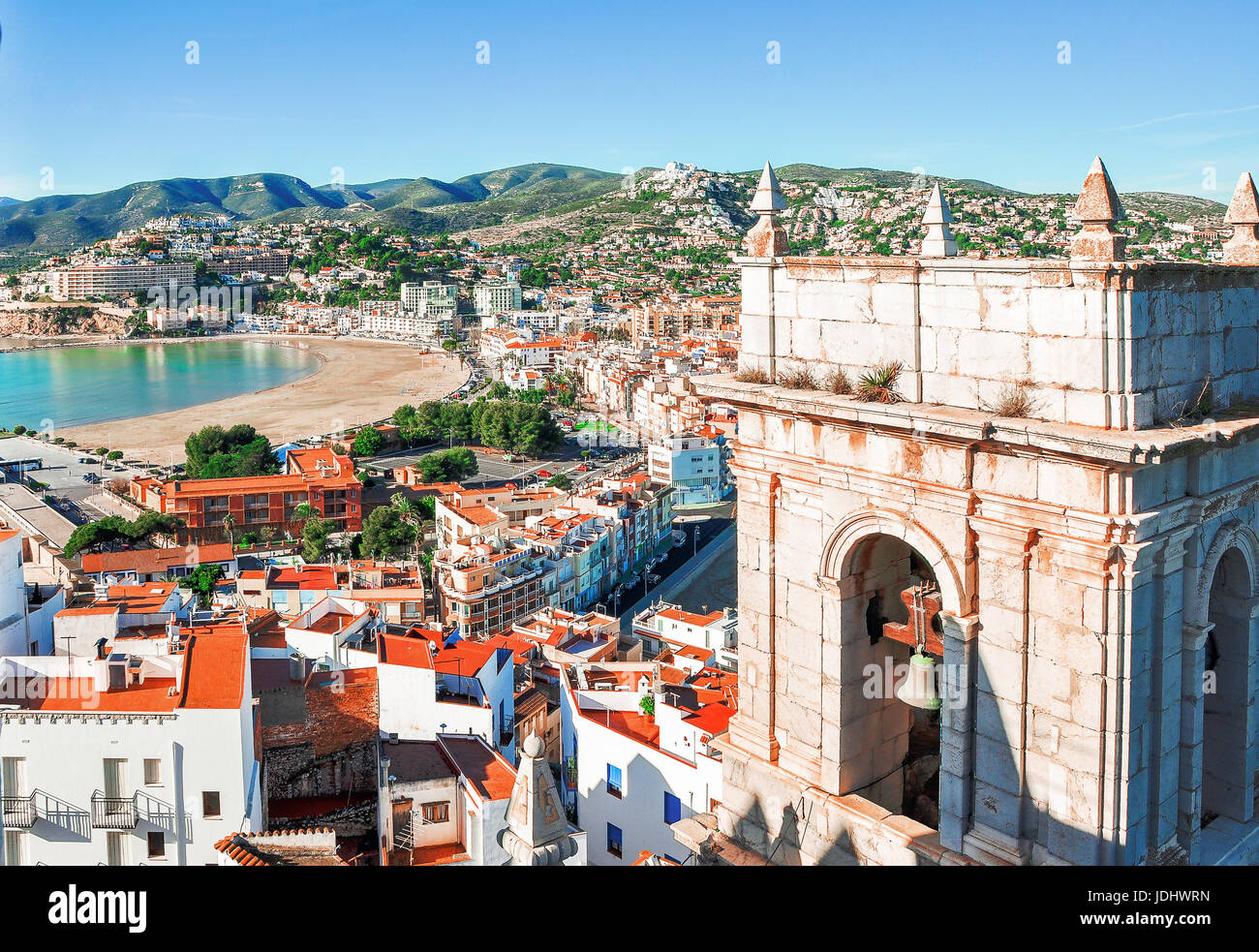Valencia spain pope luna's castle hi-res stock photography and images ...