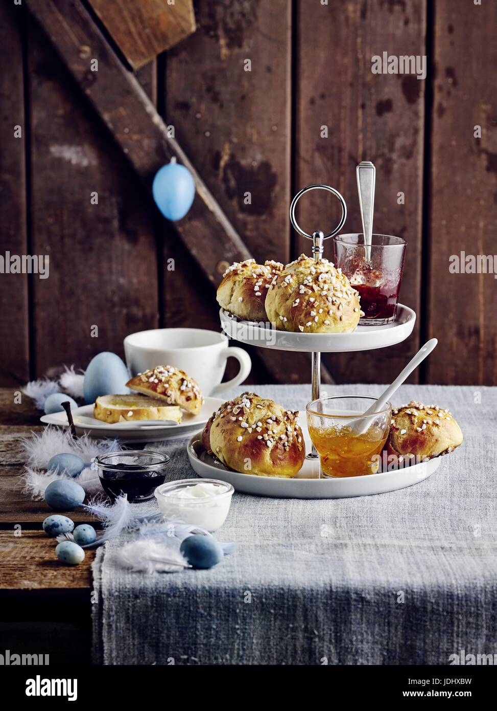 Almond junket hi-res stock photography and images - Alamy