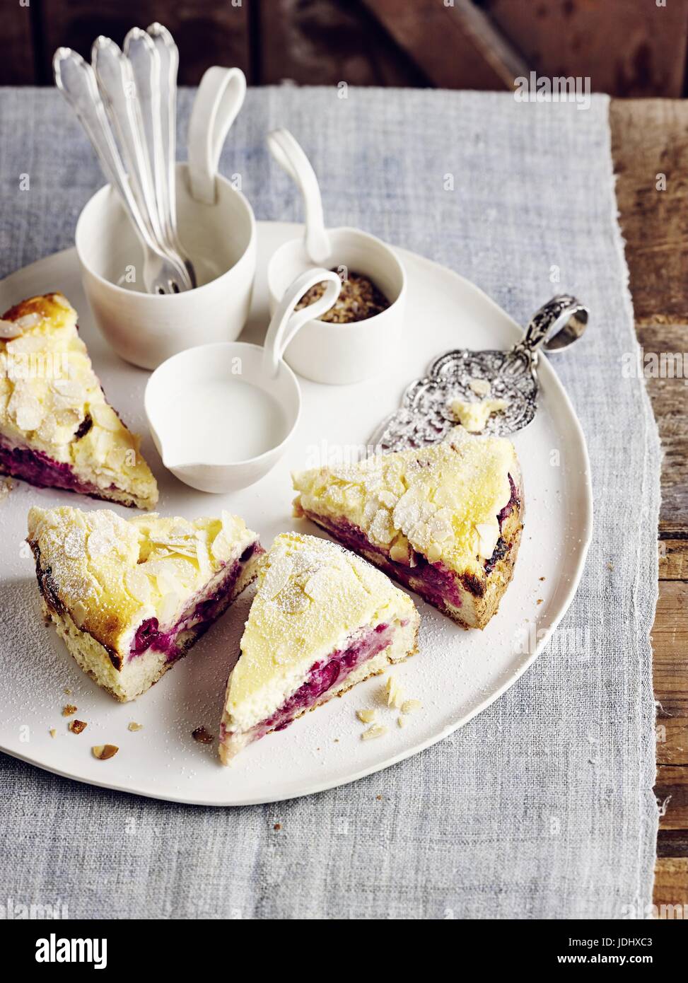 Almond junket hi-res stock photography and images - Alamy