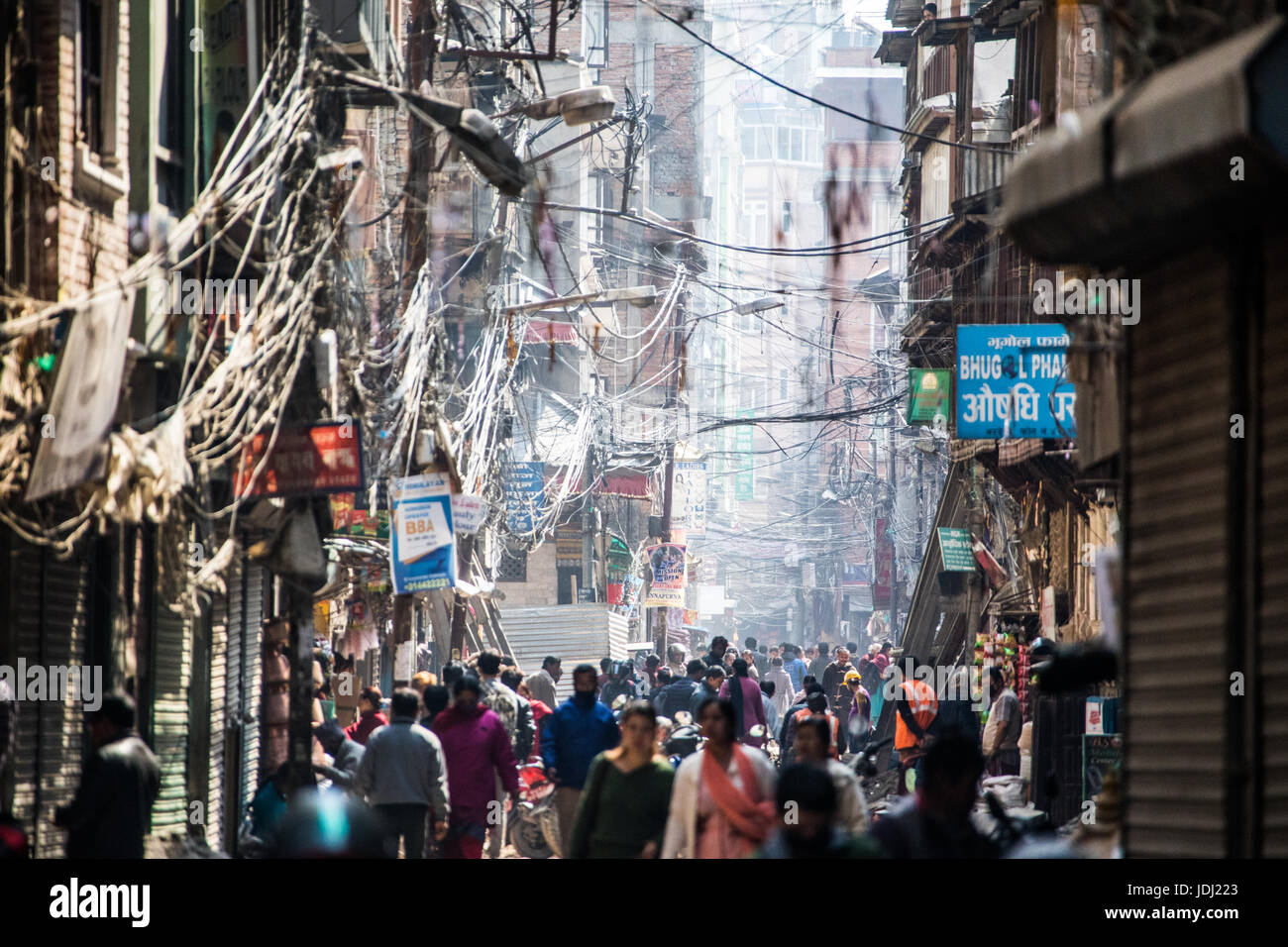 Thamel street kathmandu hi-res stock photography and images - Alamy
