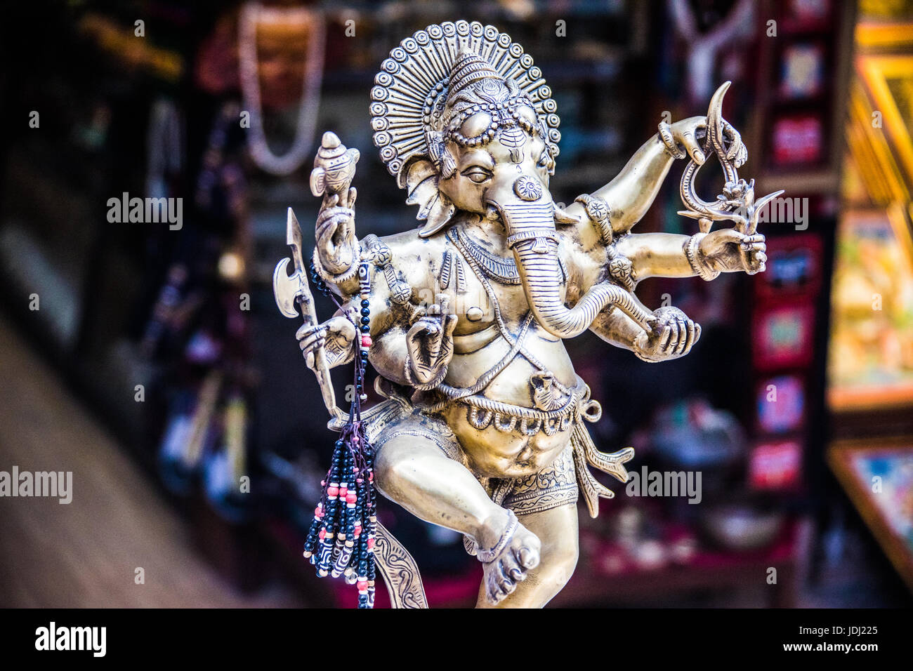 Hindu god statue kathmandu nepal hi-res stock photography and images ...