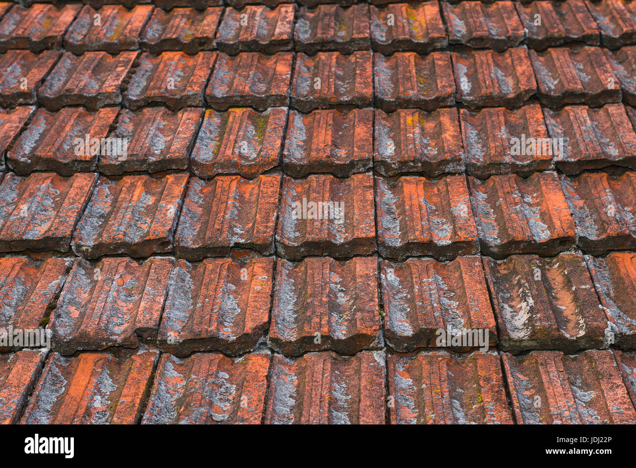 Vintage texture ceramic roof shingles Stock Photo - Alamy