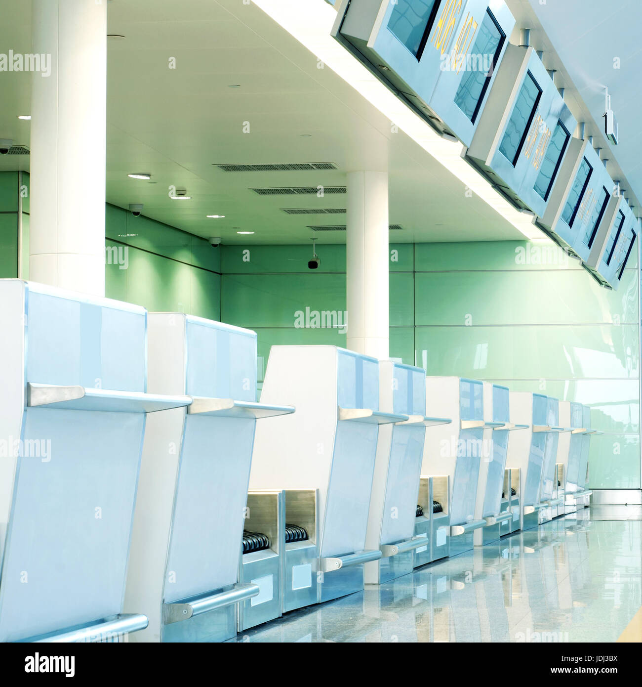 Terminal within a modern architectural style Stock Photo - Alamy