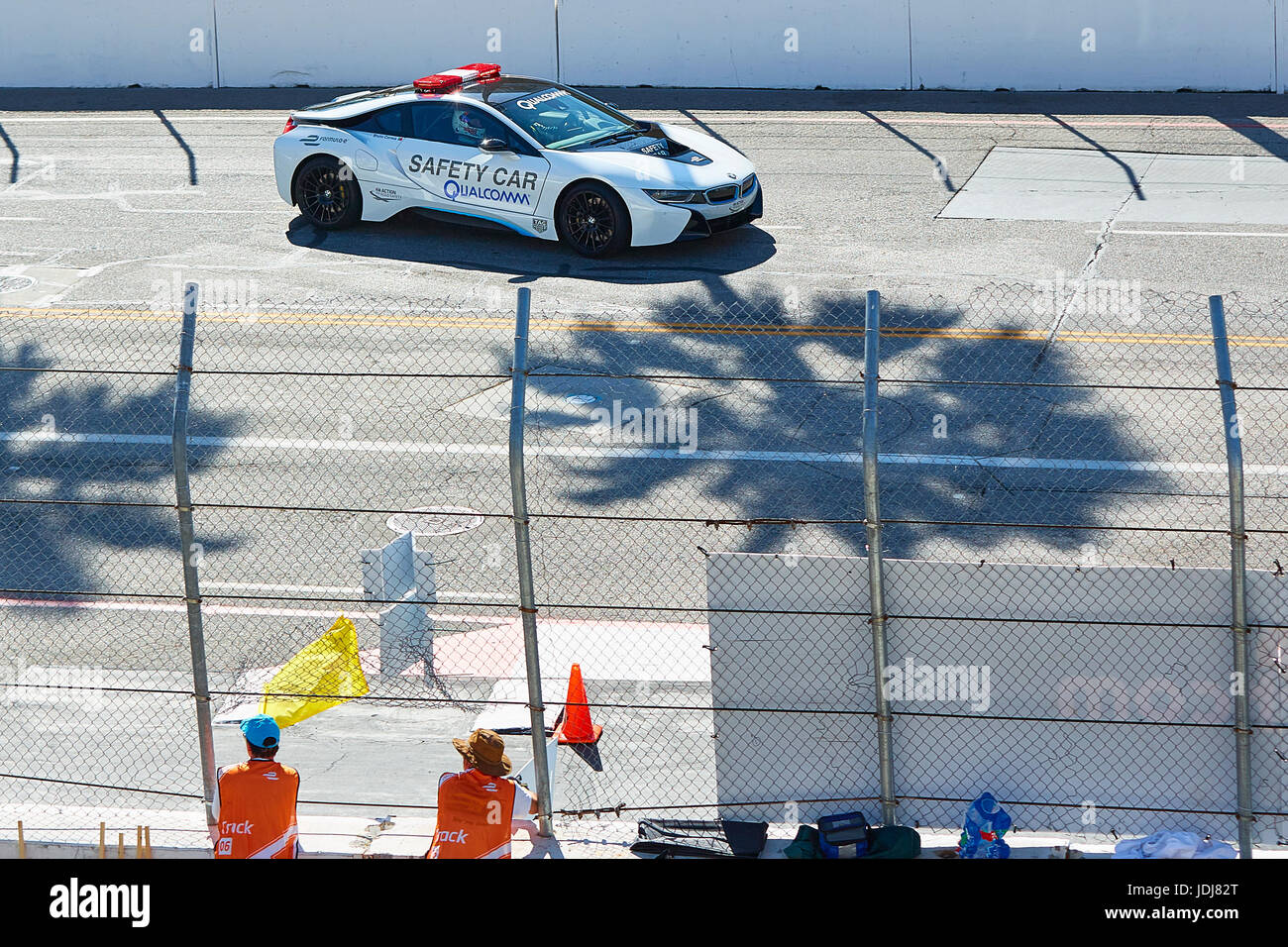 BMW i8 Safety Car Deployed At The Long Beach Formula E Grand Prix ...