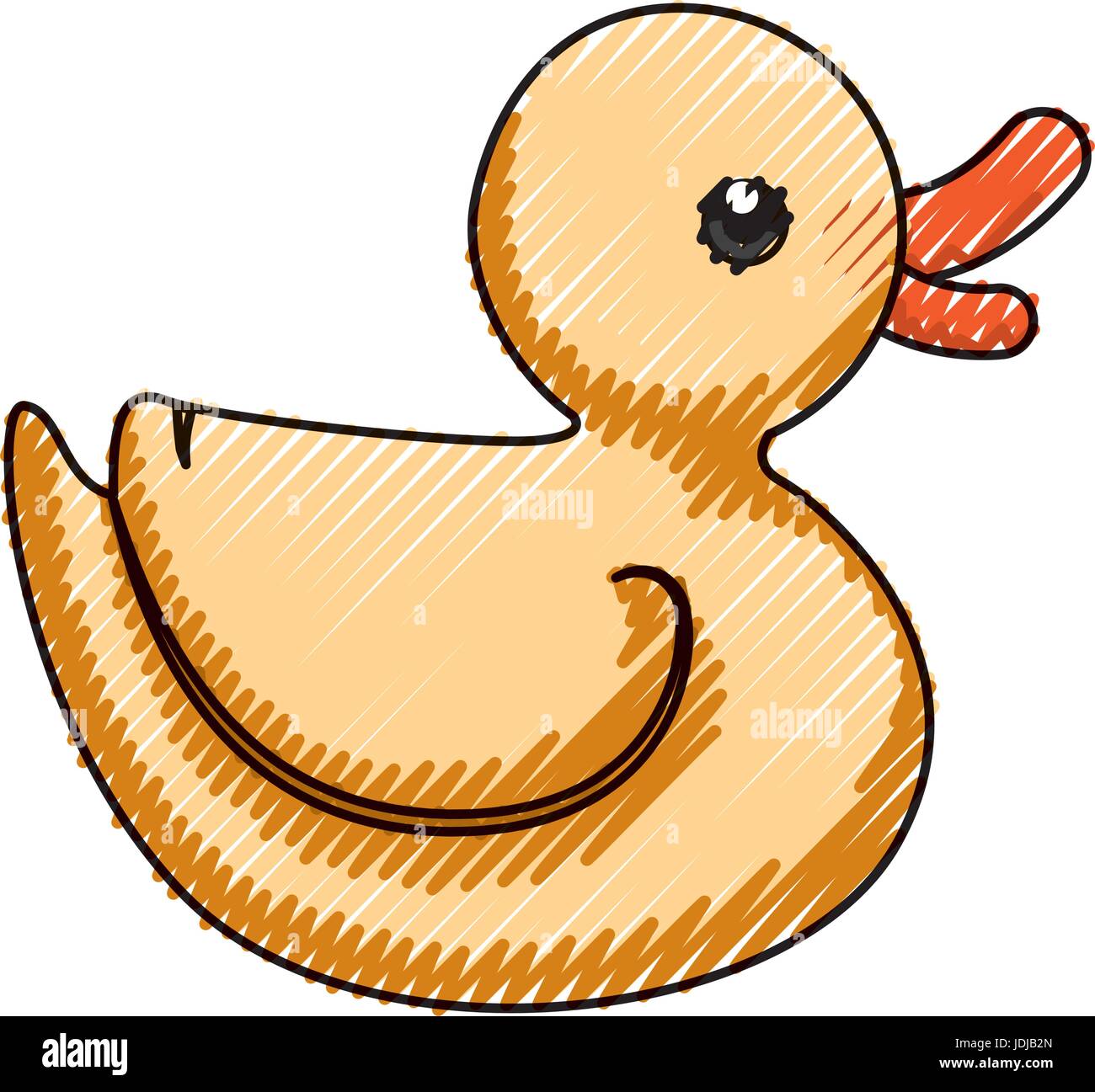 duck toy cartoon Stock Vector Image & Art - Alamy