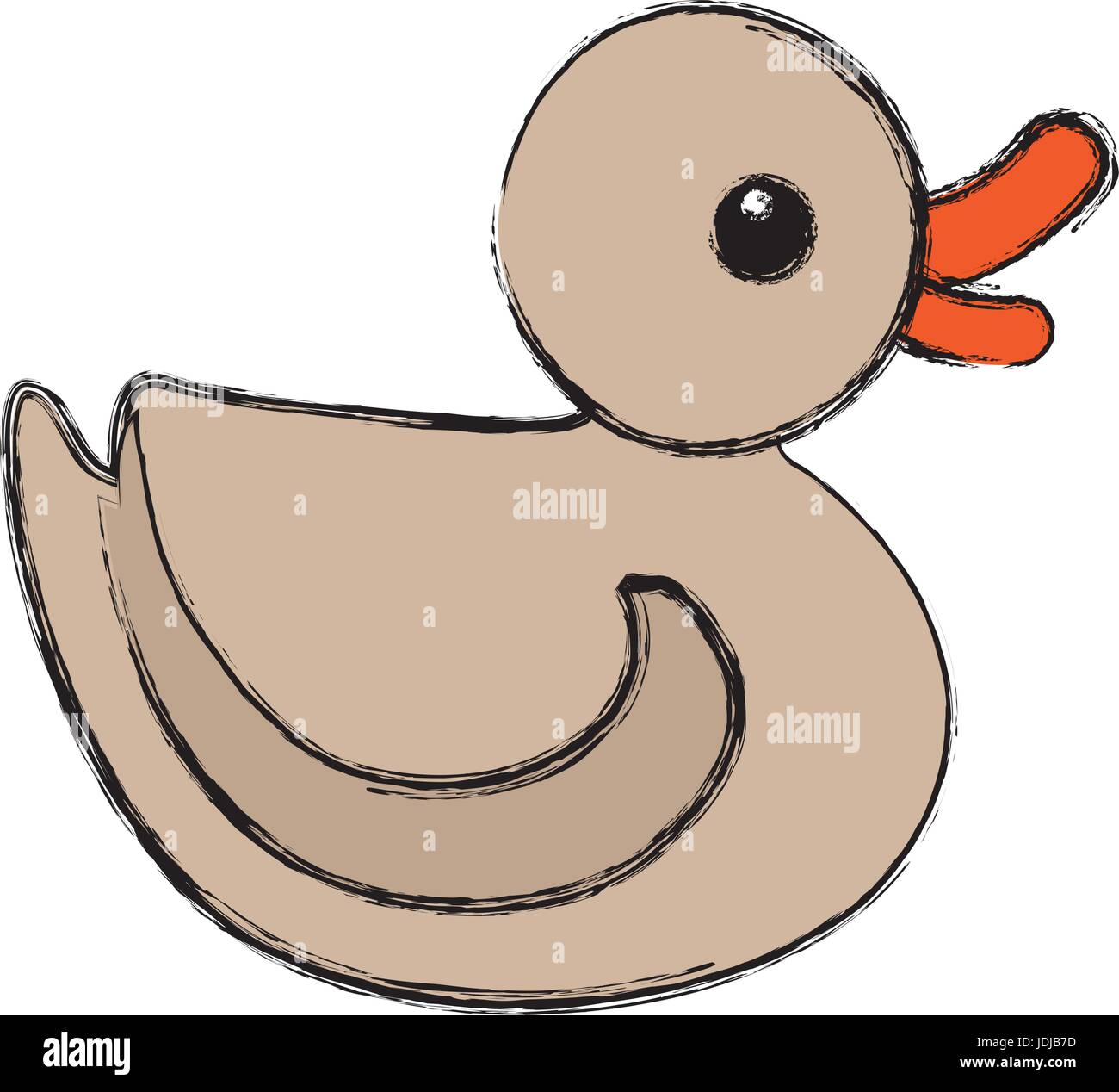 duck toy cartoon Stock Vector Image & Art - Alamy