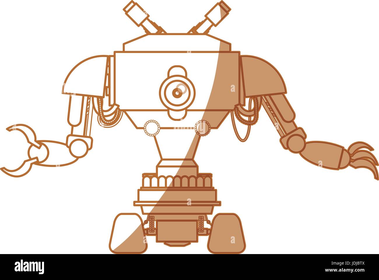robot toy cartoon Stock Vector Image & Art - Alamy