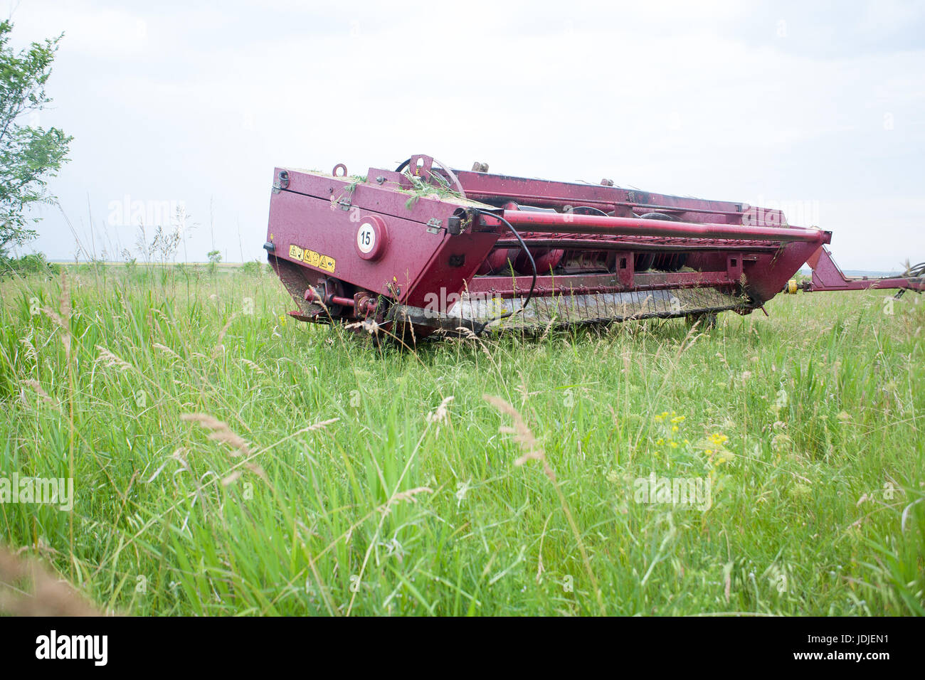 Mower operator hi-res stock photography and images - Alamy