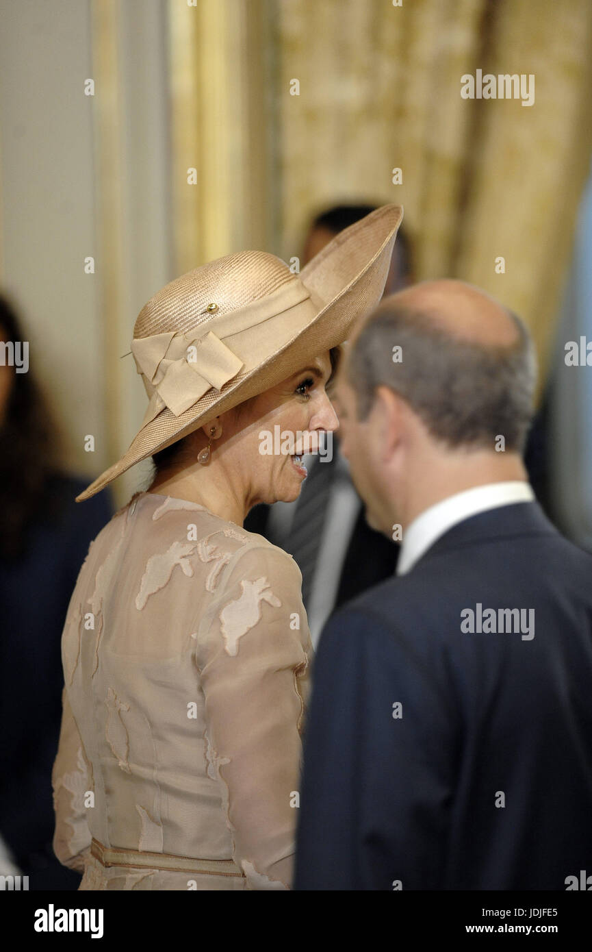 Roma, Visita al Quirinale dei Reali di Olanda, Pictured : Queen Maxima ...