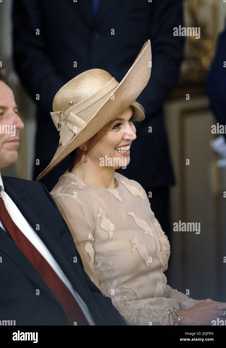 Roma, Visita al Quirinale dei Reali di Olanda, Pictured : Queen Maxima ...