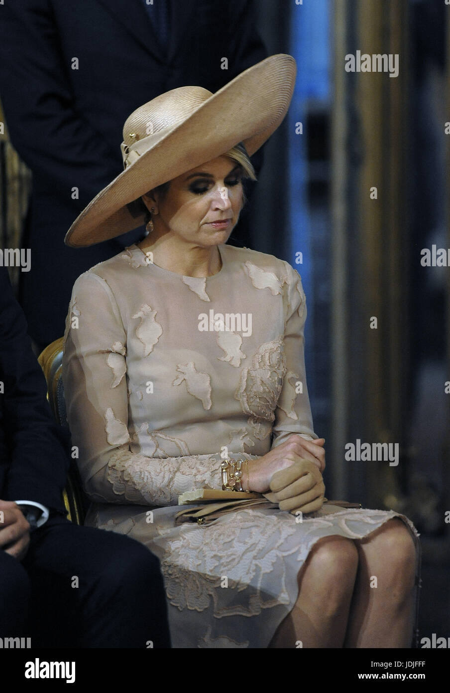 Roma, Visita al Quirinale dei Reali di Olanda, Pictured : Queen Maxima ...