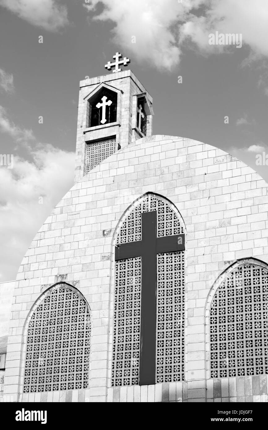 in amman jordan the chatolic church and the cross for religion Stock ...