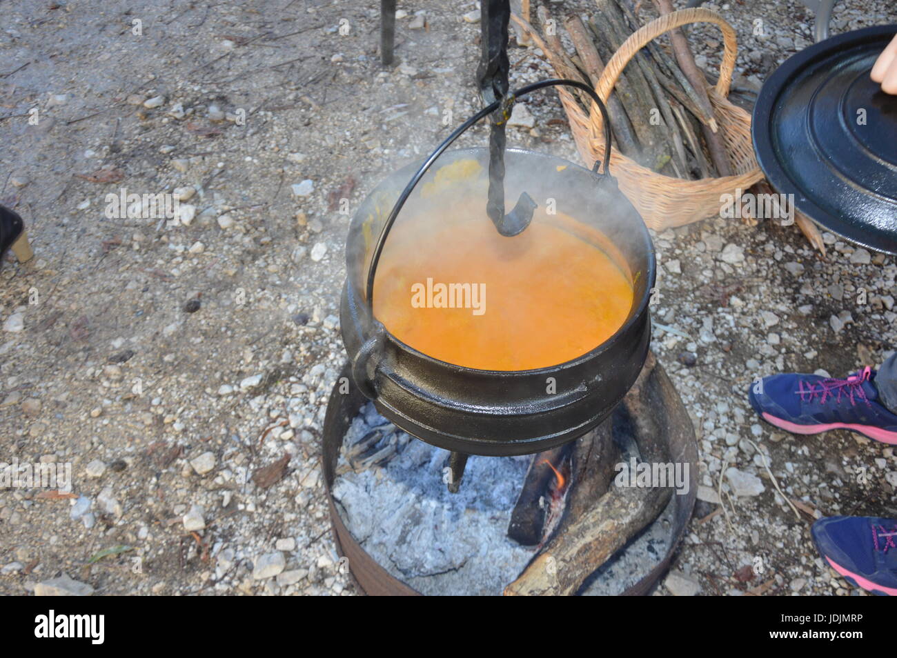 Cauldron of soup hi-res stock photography and images - Alamy