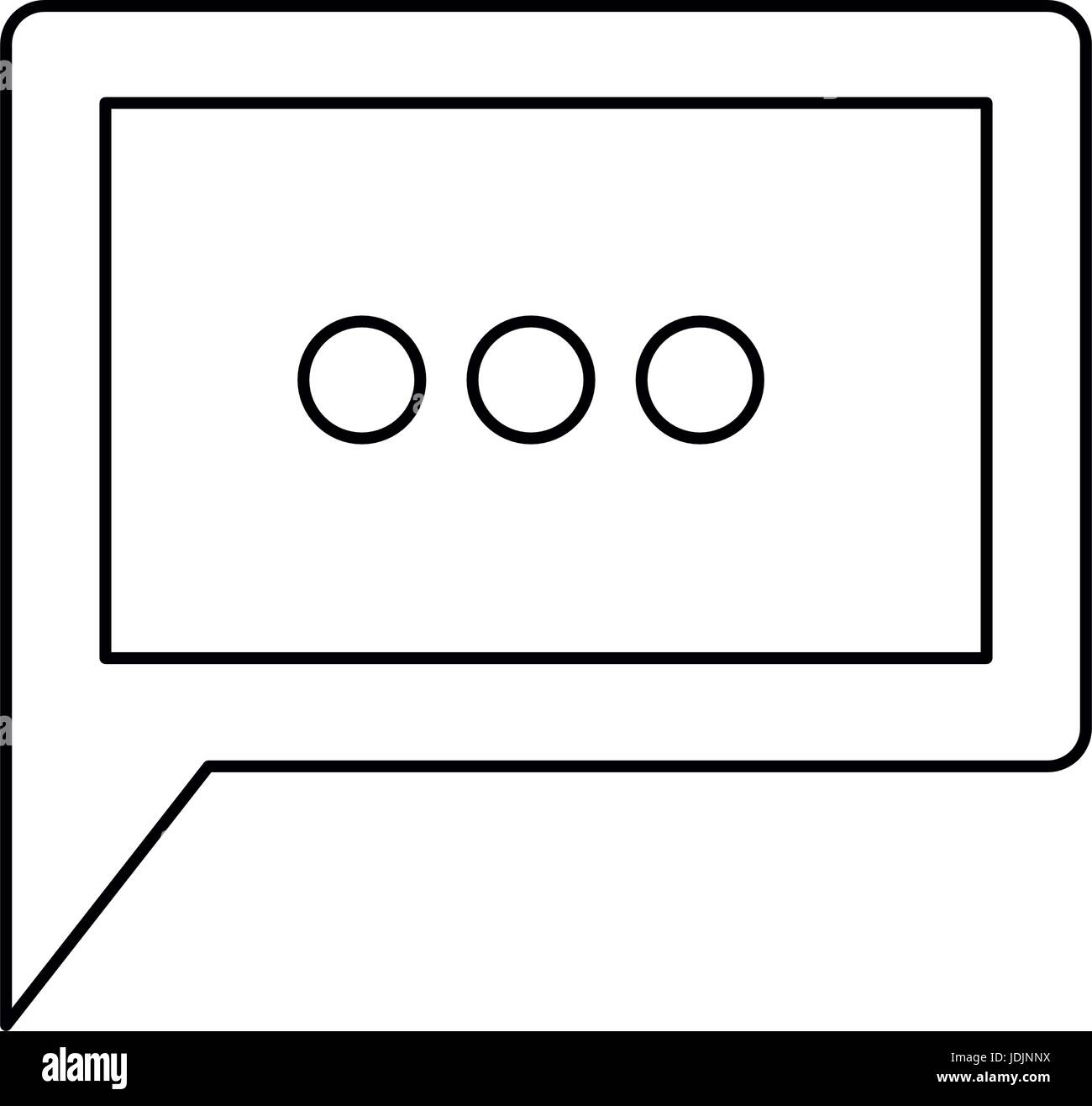 white background with monochrome silhouette square dialogue in closeup ...