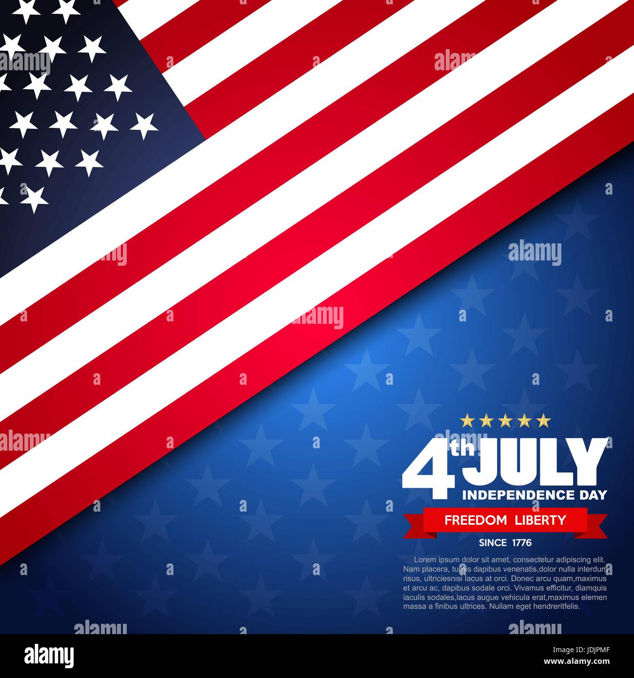 USA flag pattern background.Illustratiom EPS10 Stock Vector Image & Art ...