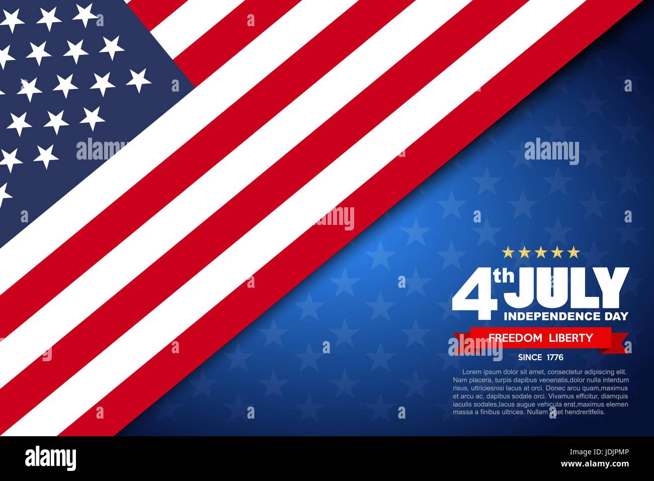 USA flag pattern background.Illustratiom EPS10 Stock Vector Image & Art ...