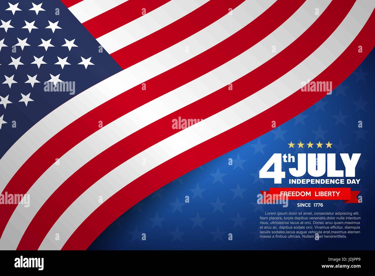 USA flag pattern background.Illustratiom EPS10 Stock Vector Image & Art ...