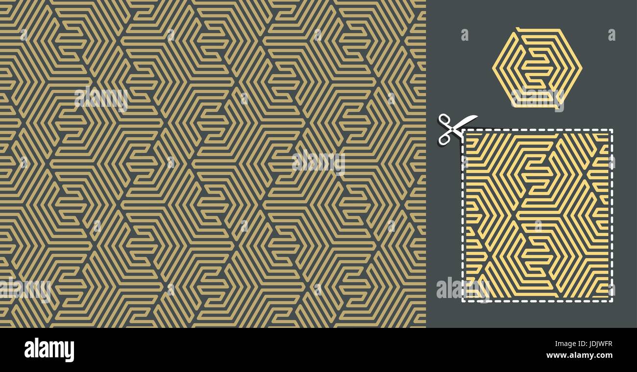 Repeating scroll pattern hi-res stock photography and images - Alamy