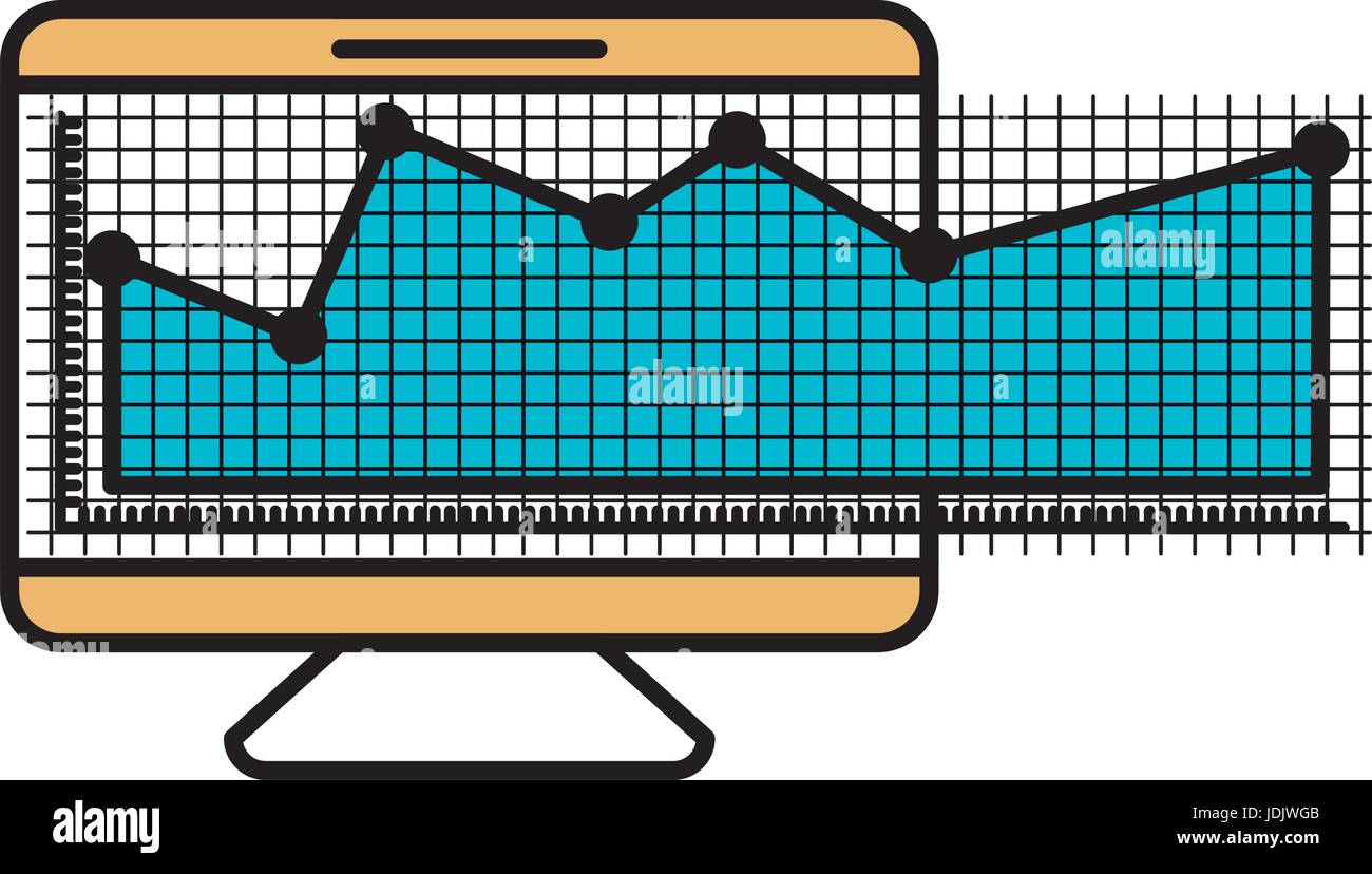 Displaying bars line graph hi-res stock photography and images - Alamy