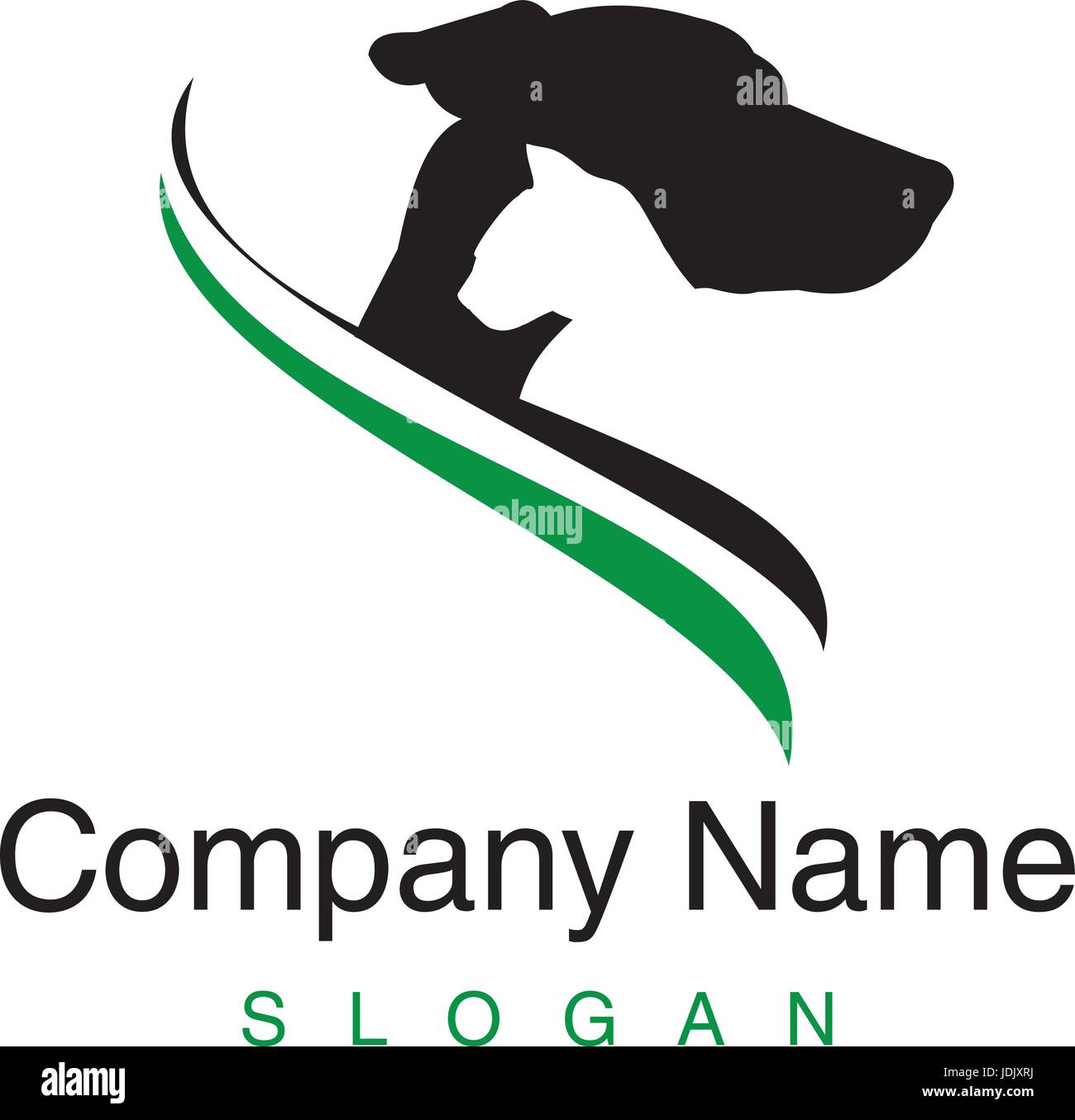 Vet logo Stock Vector Images - Alamy