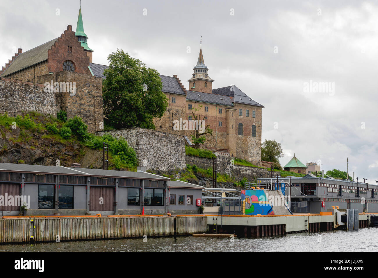 Akershus Fortress or Akershus Castle is a medieval castle that was ...