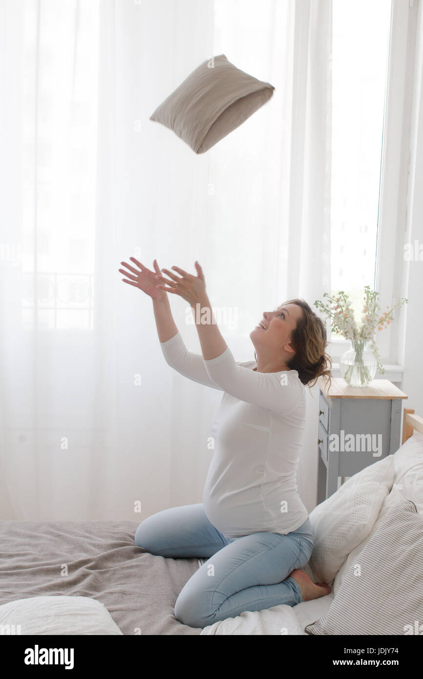 Woman having rest home hi-res stock photography and images - Alamy