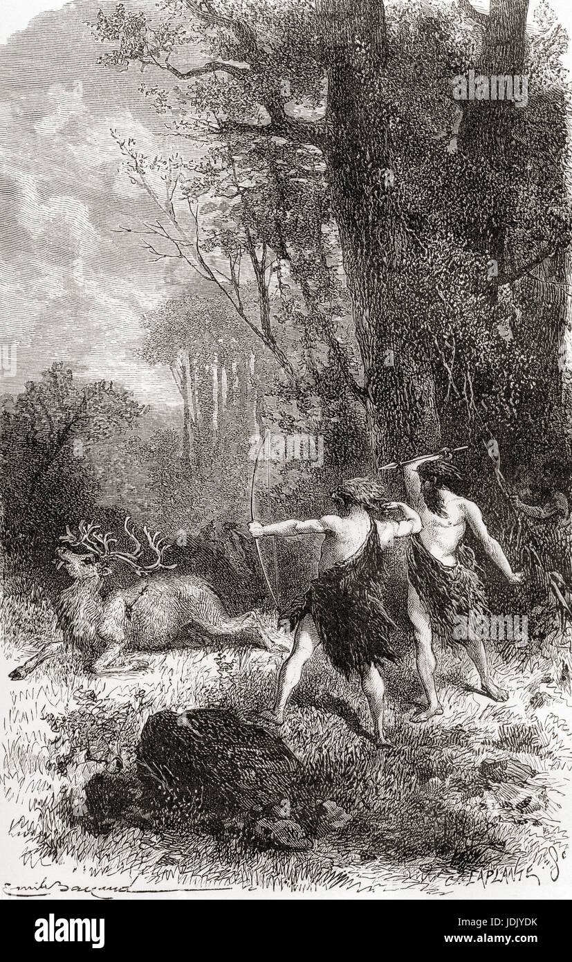 Early Humans Hunting