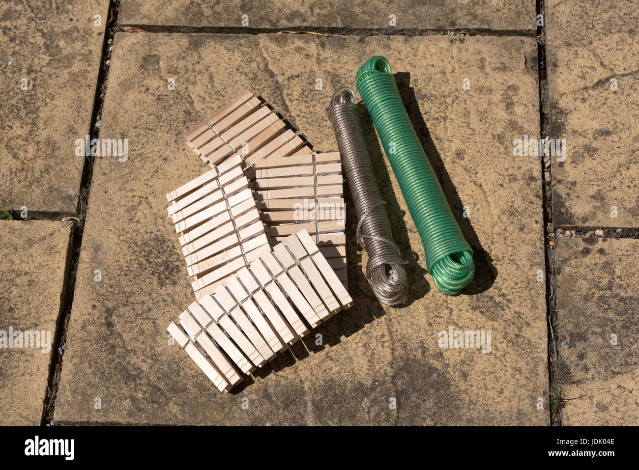 4 packets of pegs hi-res stock photography and images - Alamy