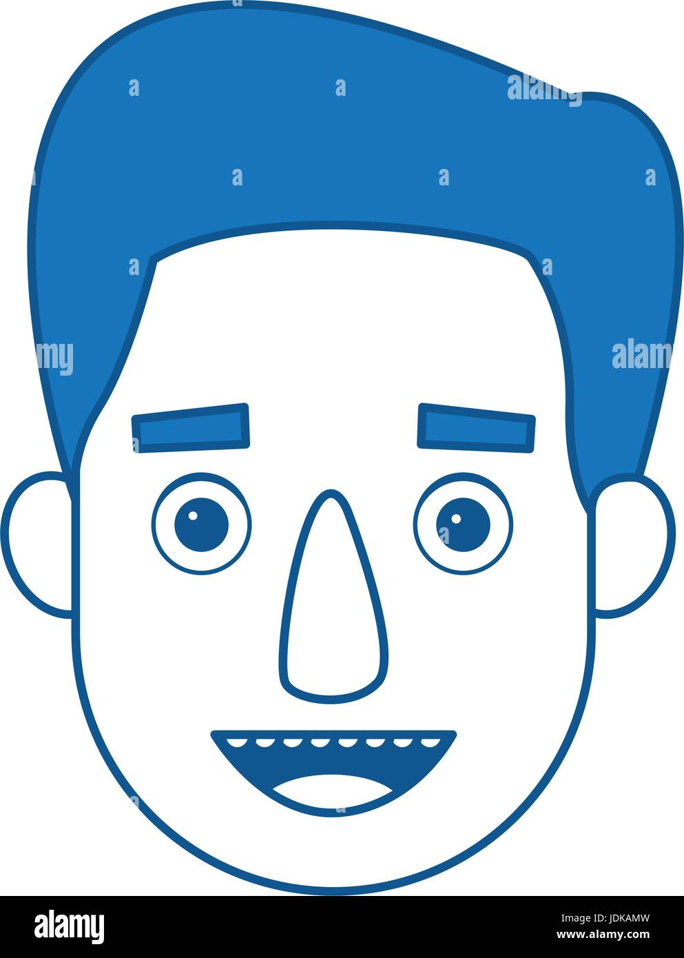man profile cartoon face person character Stock Vector Image & Art - Alamy