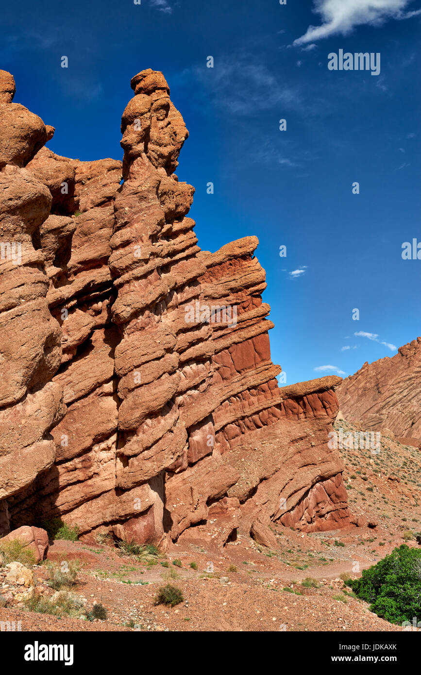 monkey fingers, spectacular red rock limestone formation, landscape ...