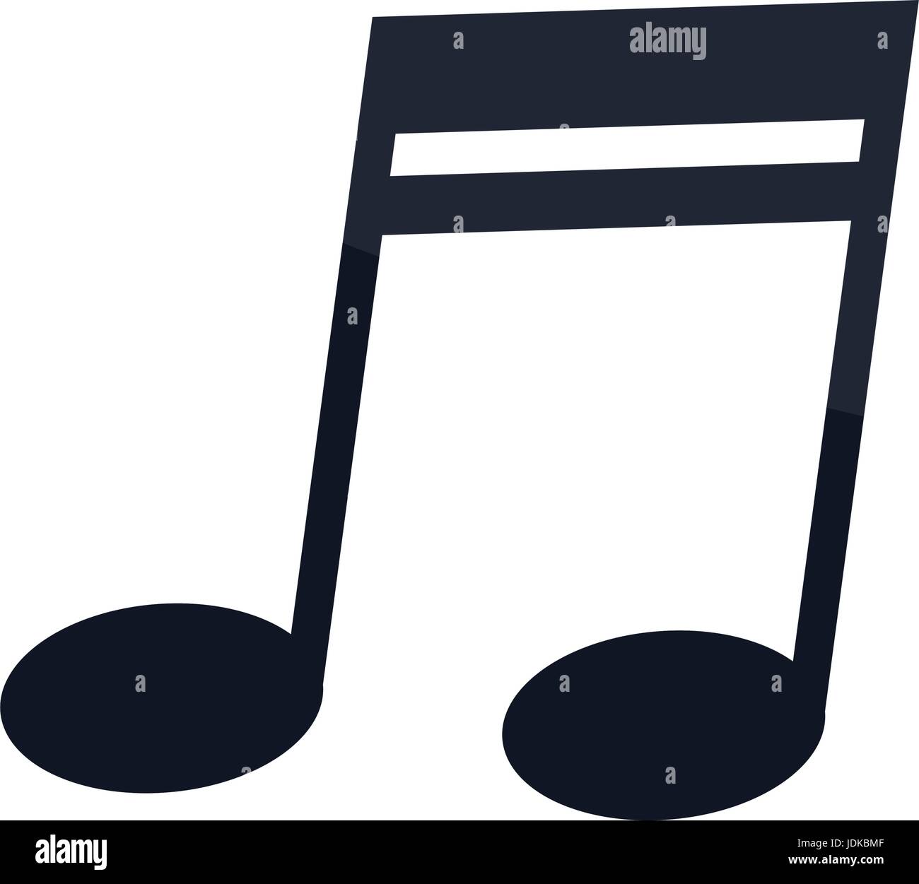 music note icon melody element symbol Stock Vector Image & Art - Alamy