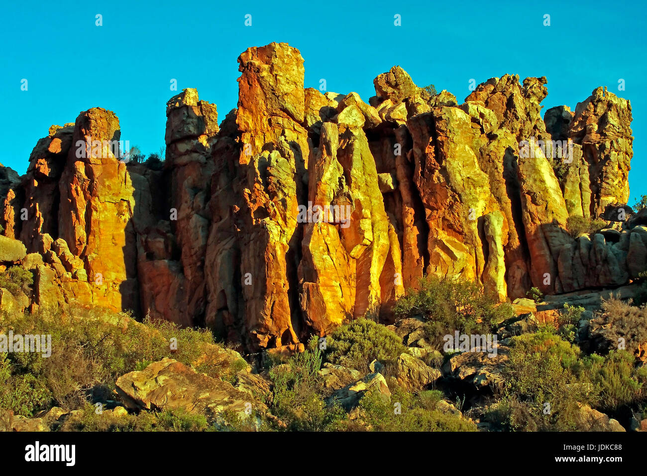 Rock formations - Africa - mountain Ceder, Felsformationen - Afrika ...