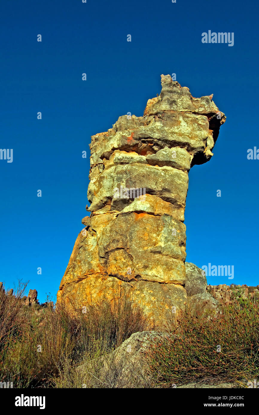 Rock formations - Africa - mountain Ceder, Felsformationen - Afrika ...