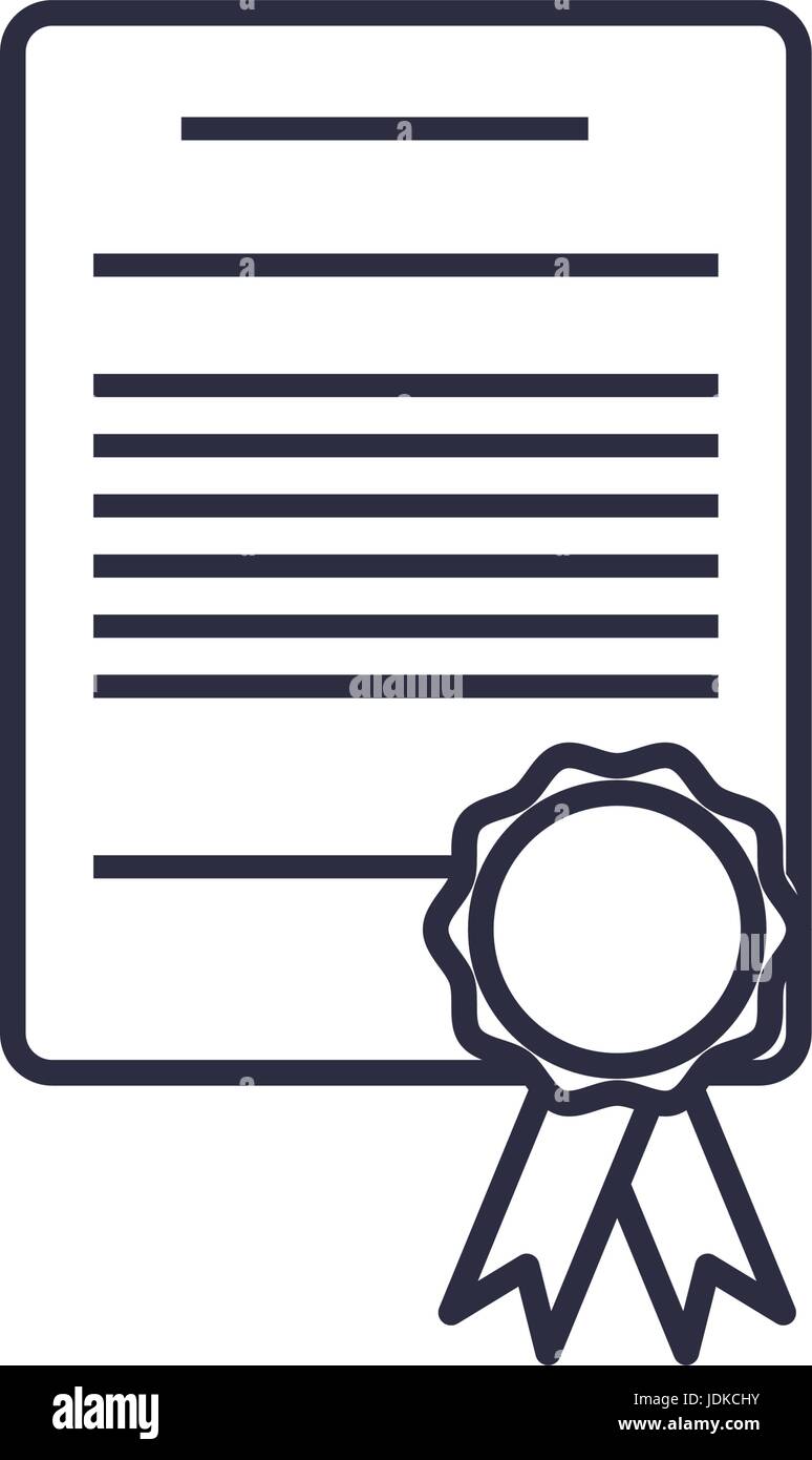 cetificate diploma stamp certificate rosette Stock Vector Image & Art ...