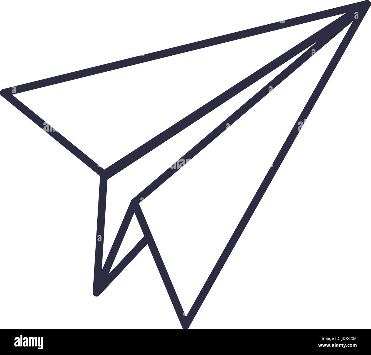 paper airplane creativity imagination free Stock Vector Image & Art - Alamy