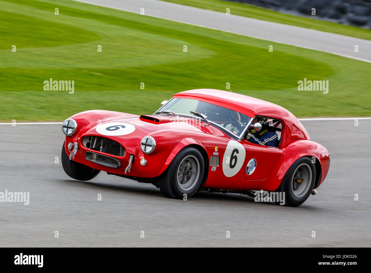 1965 AC Cobra with driver Andrew Haddon during the Graham Hill Trophy ...