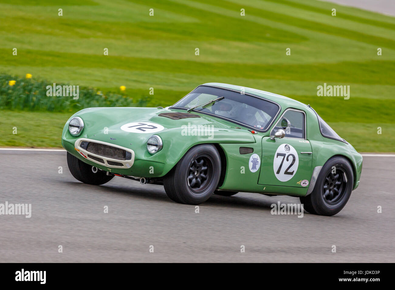 1965 TVR Griffith 200 with driver Jamie Boot during the Graham Hill ...