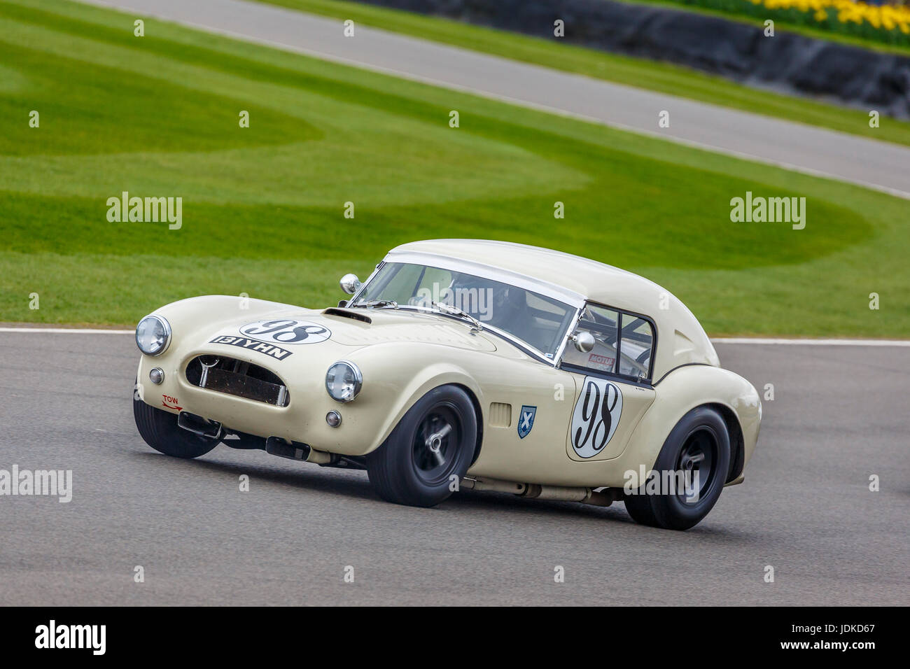 1964 AC Cobra with driver Tim Summers during the Graham Hill Trophy ...