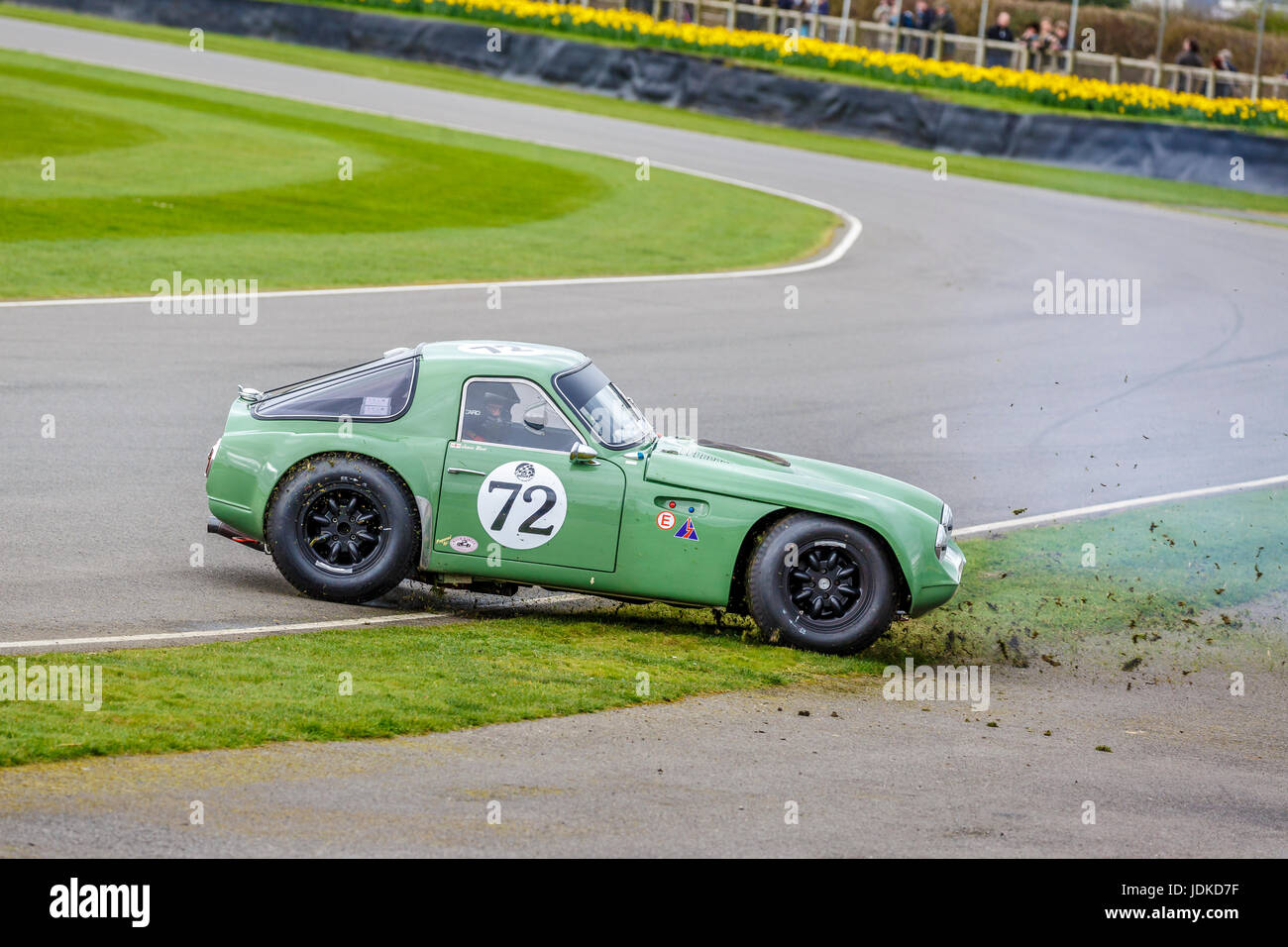 1965 TVR Griffith 200 with driver Jamie Boot during the Graham Hill ...