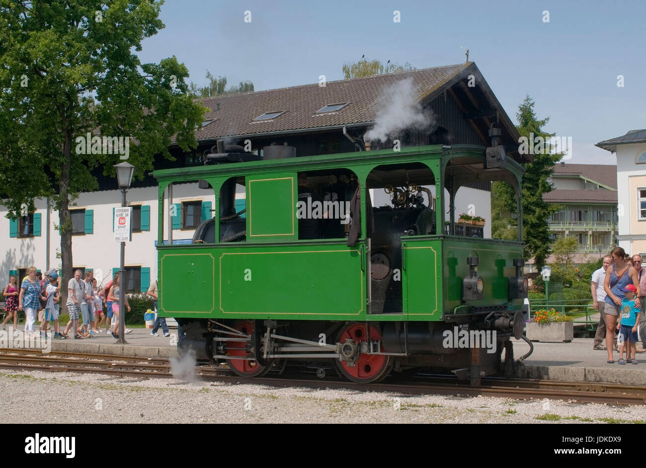Europe, Germany, Bavaria, Lake Chiem, Chiemgau, Prien floor, Lake Chiem ...